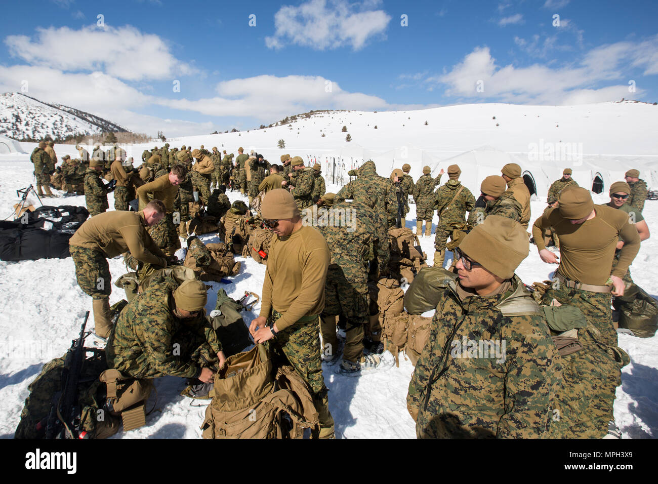 U.S. Marines with 7th Engineer Support Battalion (ESB), 1st Marine ...
