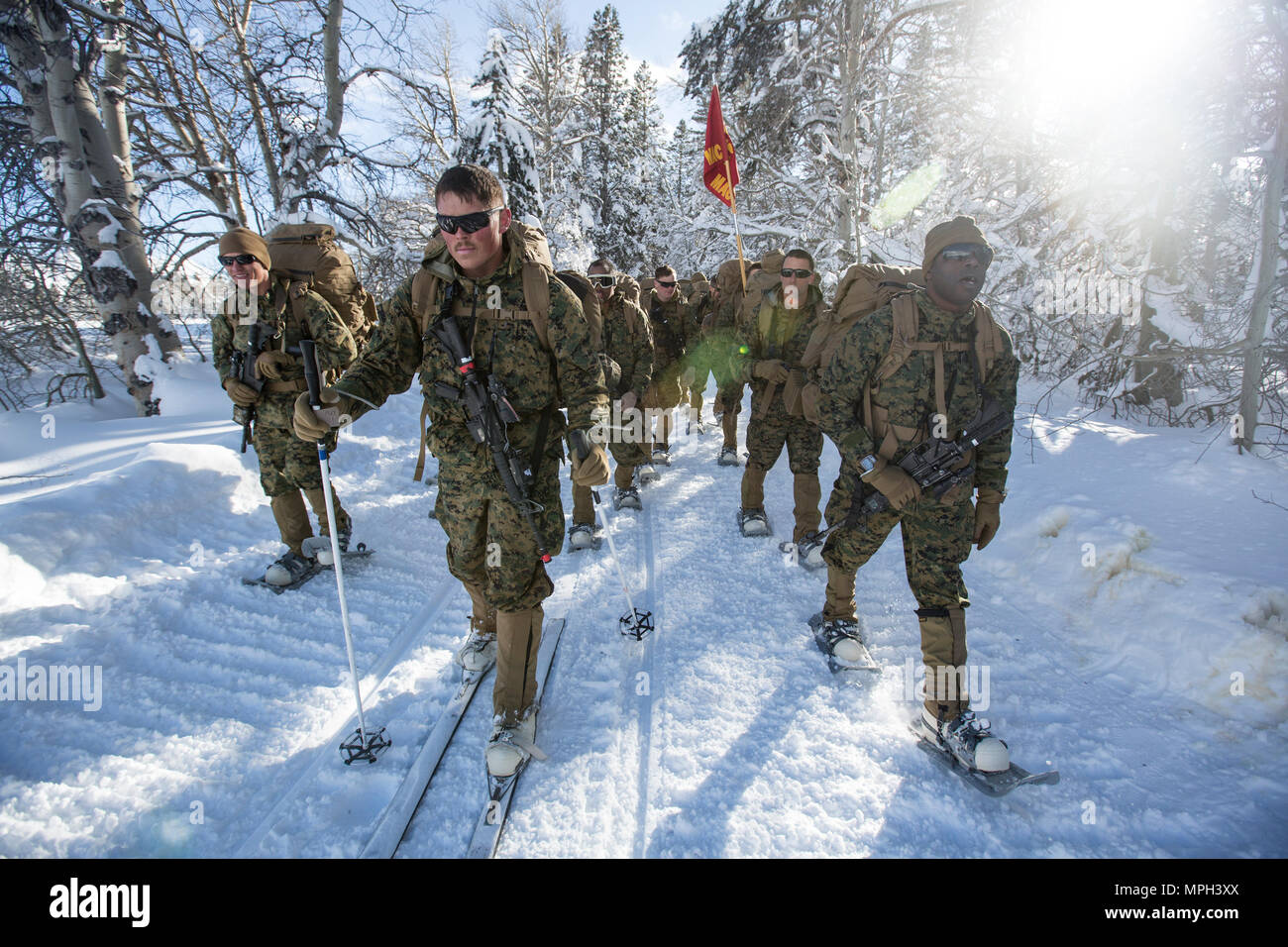 U.S. Marines with Mobility Assault Company, 1st Combat Engineer ...