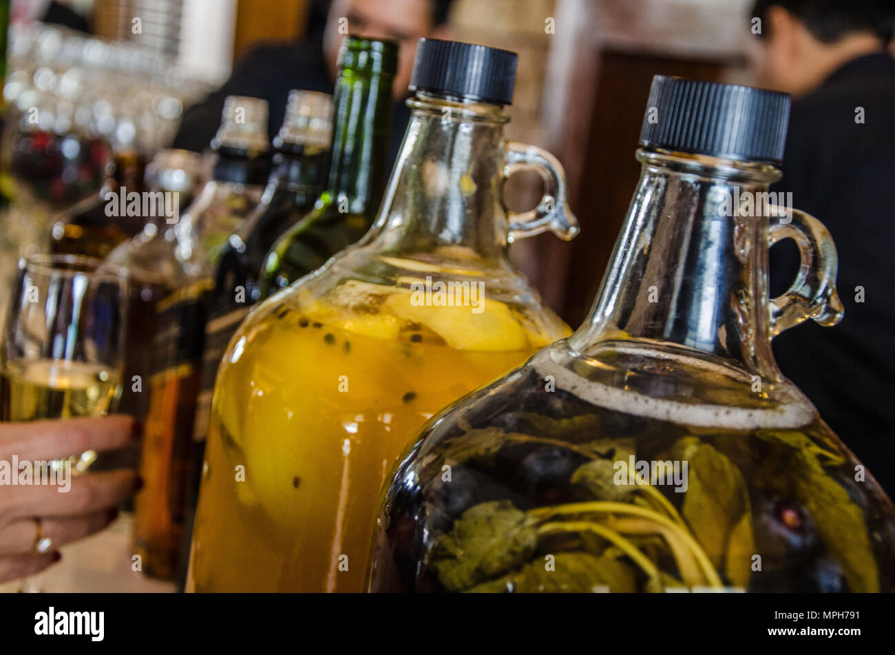 Glass of pisco sour peru hi-res stock photography and images - Alamy