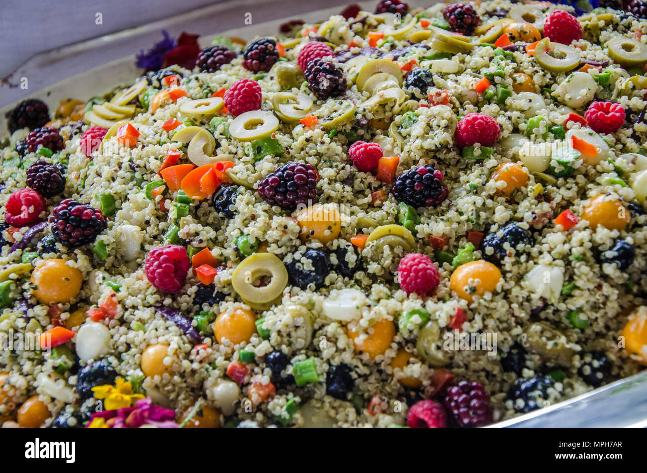 Peruvian salad called Chola Power Stock Photo - Alamy