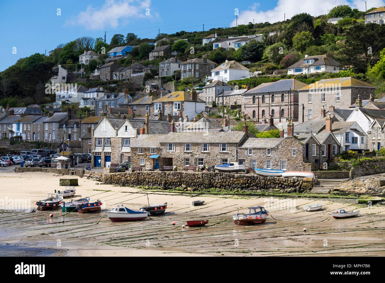 Mousehole in Cornwall Stock Photo - Alamy