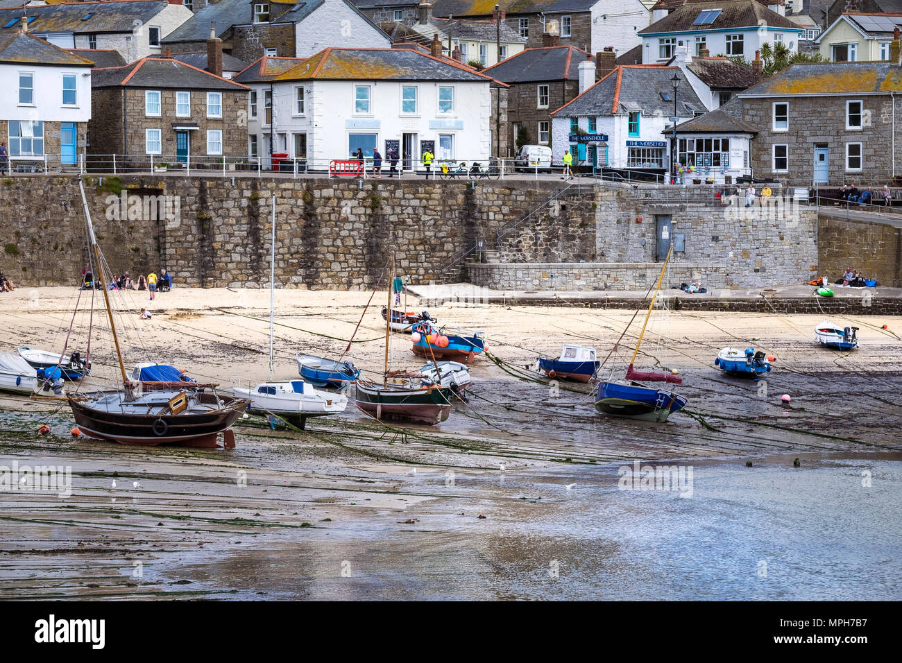 Mousehole in Cornwall Stock Photo - Alamy