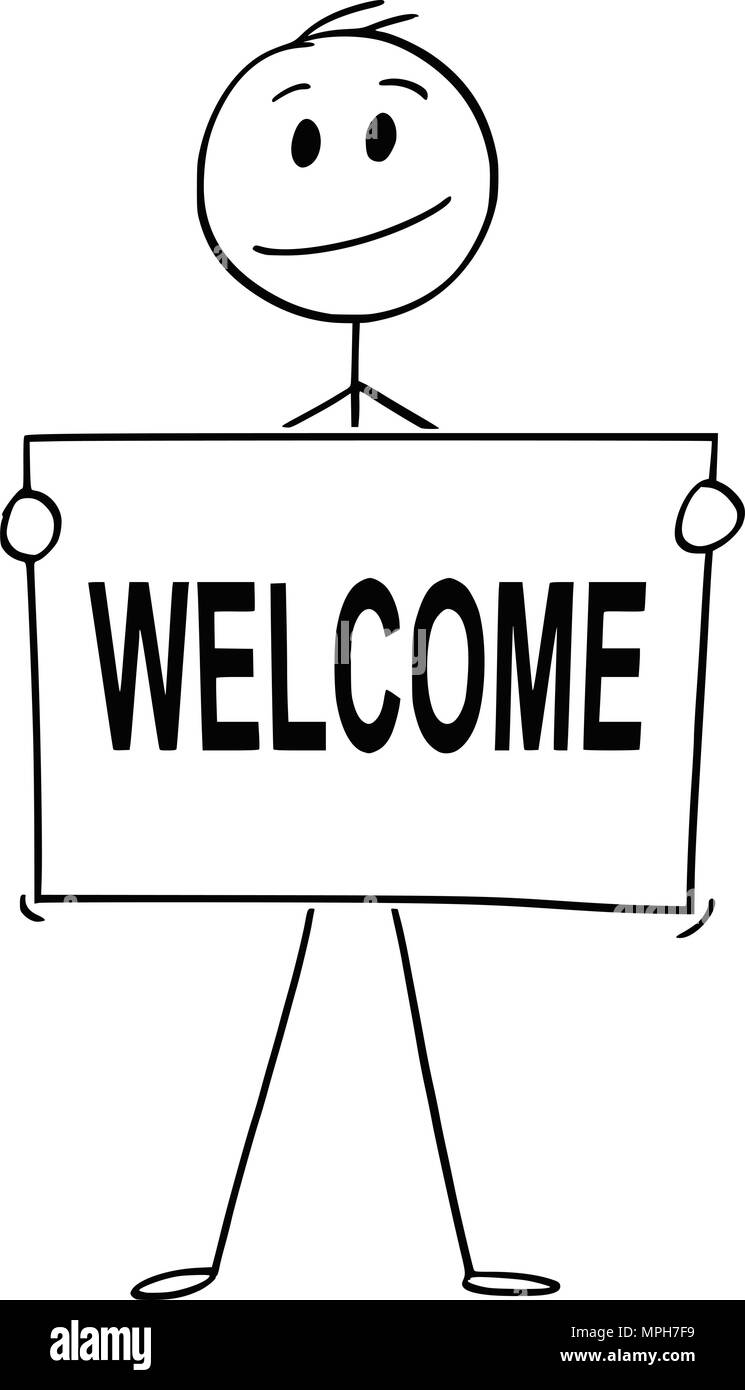 Welcome figure hi-res stock photography and images - Alamy