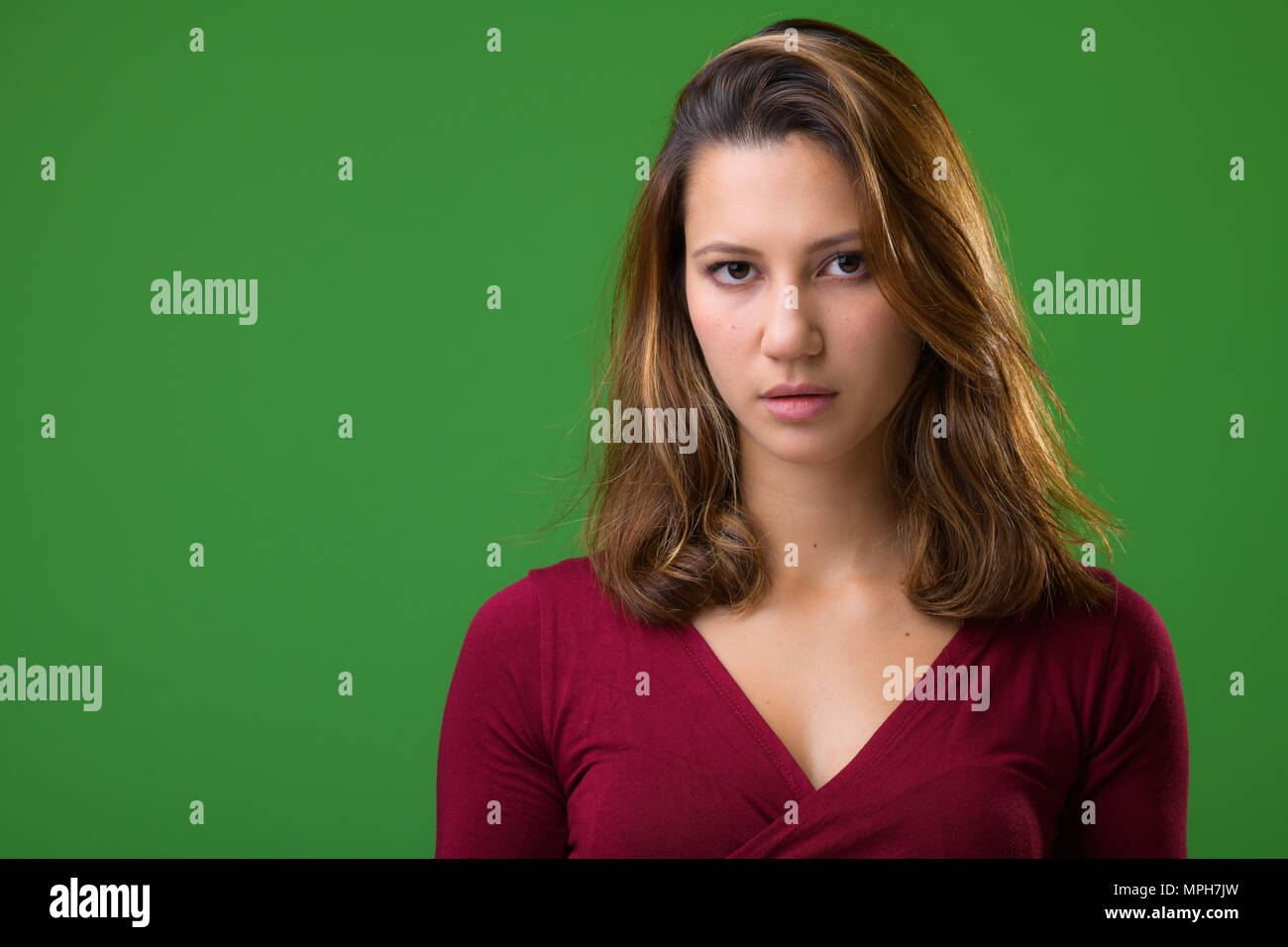 Mixed race eurasian girl hi-res stock photography and images - Alamy