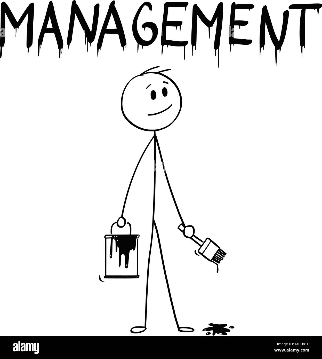 Management cartoon hi-res stock photography and images - Alamy
