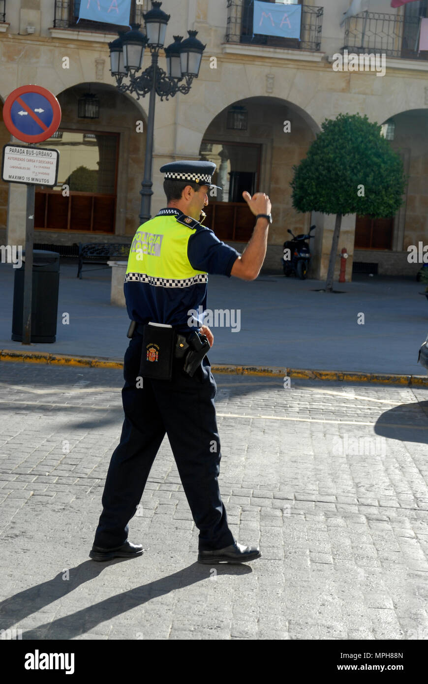 Spanish Police Officer High Resolution Stock Photography and Images - Alamy