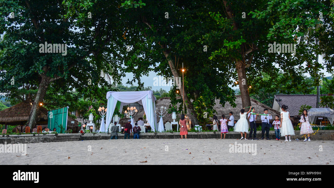 Boracay philippines beach party hi-res stock photography and images - Alamy