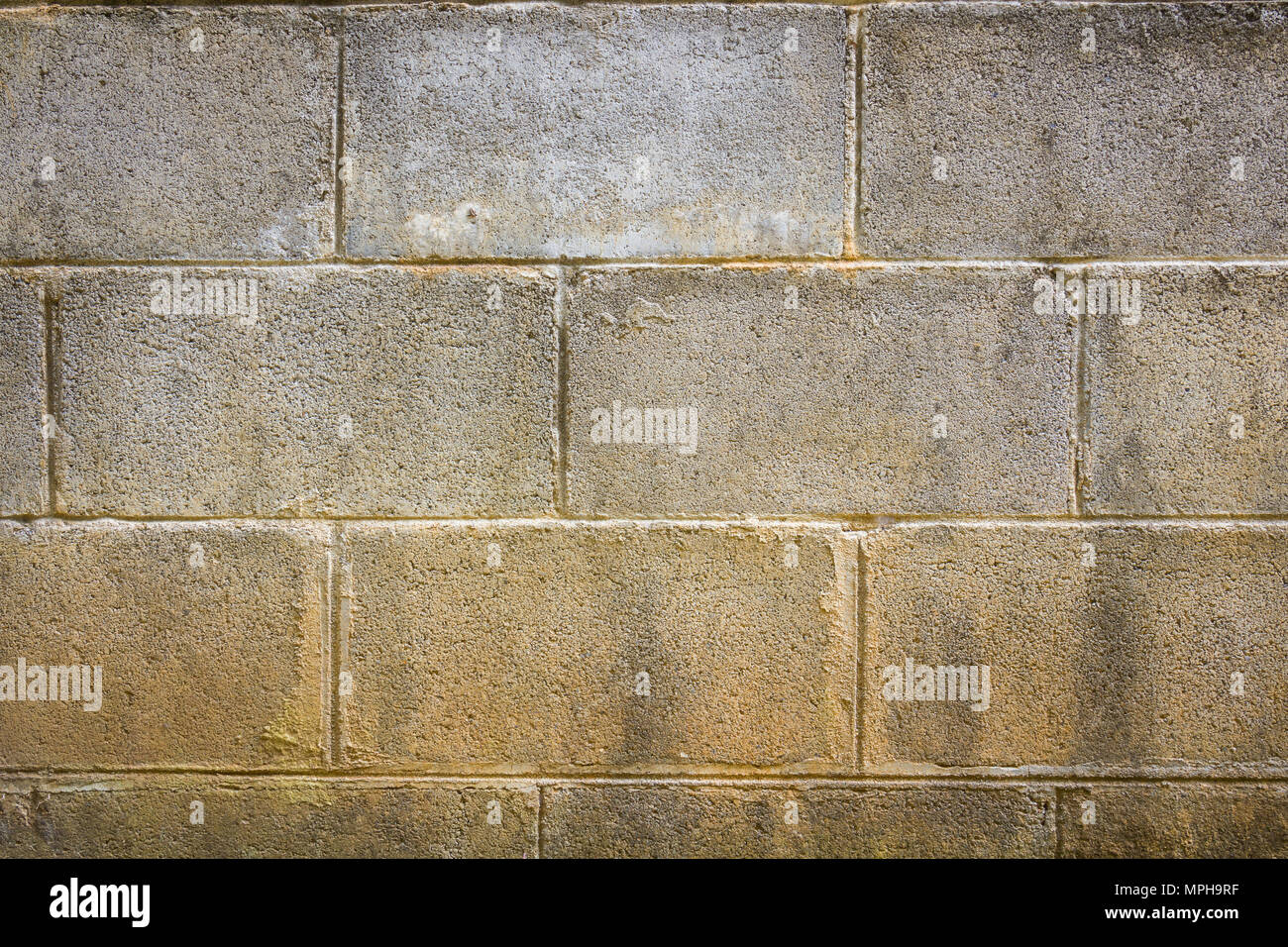 old concrete block wall background texture Stock Photo - Alamy