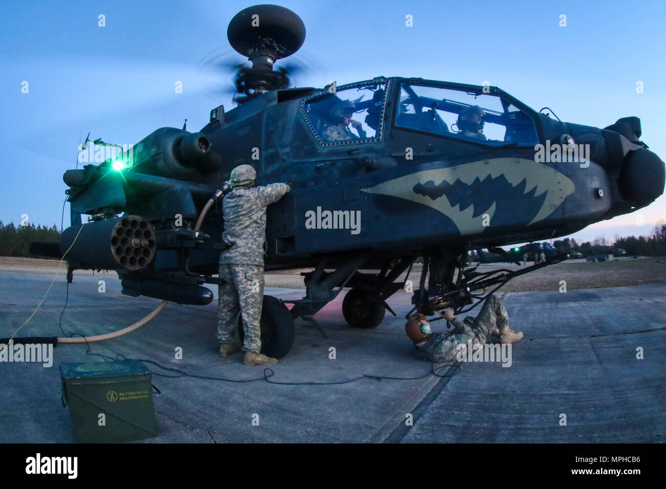 Two soldiers with 1st Attack Reconnaissance Battalion, 82nd Combat ...