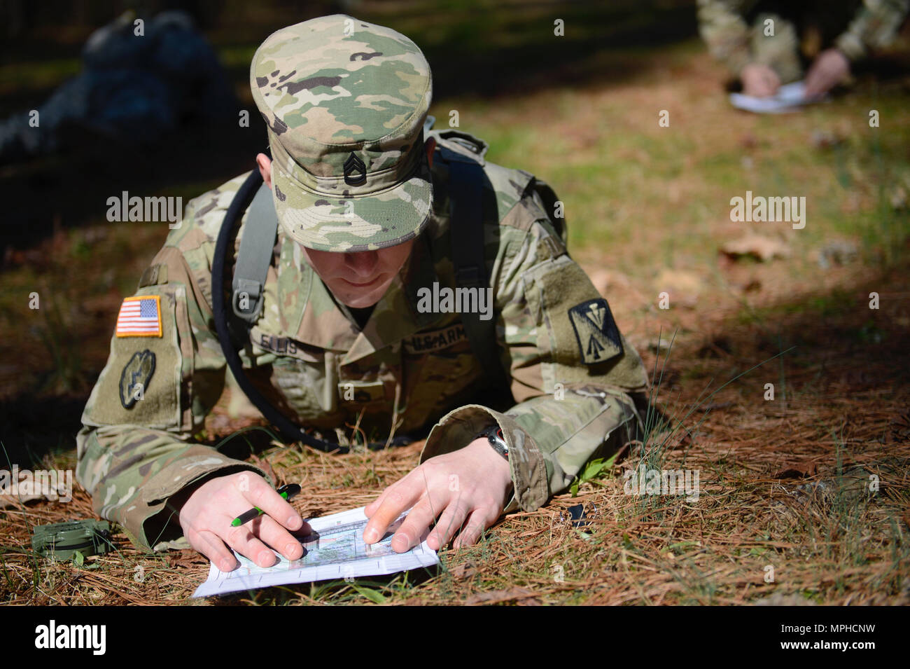 U.S. Army Sgt. 1st Class Robert Ellis, Charlie Company, 210th Aviation ...