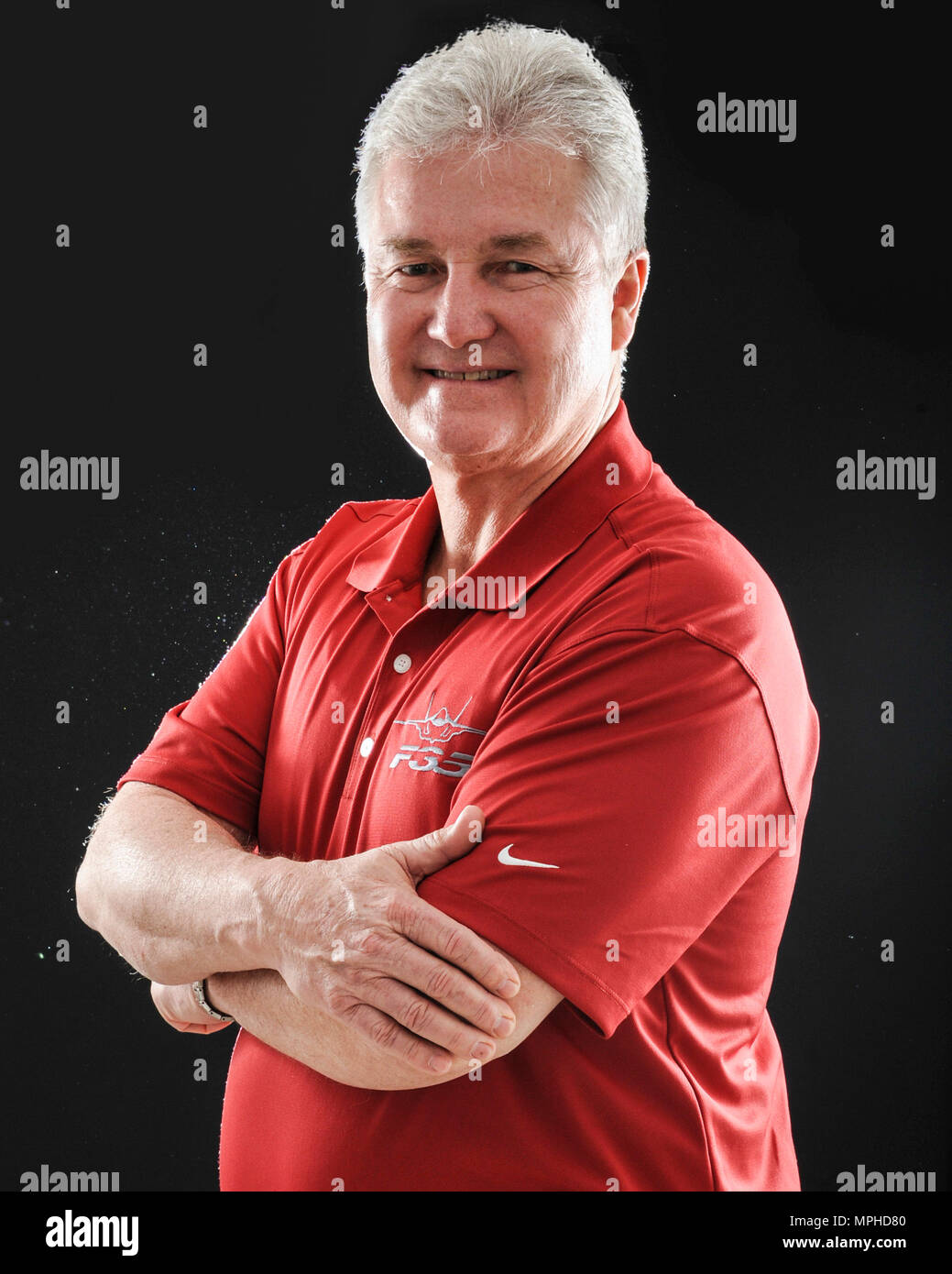 Retired Chief Master Sgt. of the Air Force Gerald Murray poses for a ...