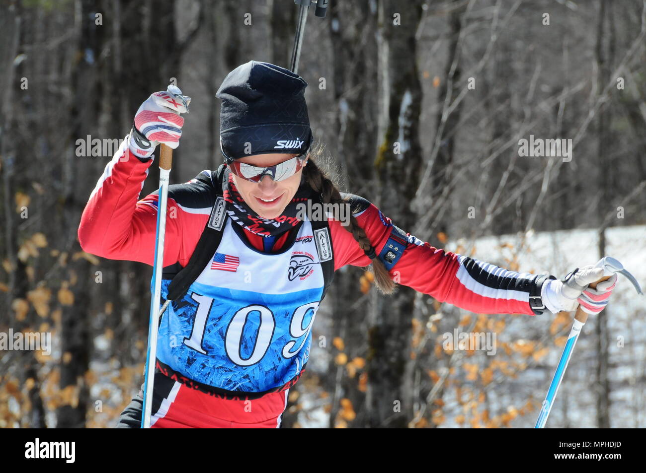 U.S. Army Sgt. Samantha Miller, a member of the Utah National Guard ...