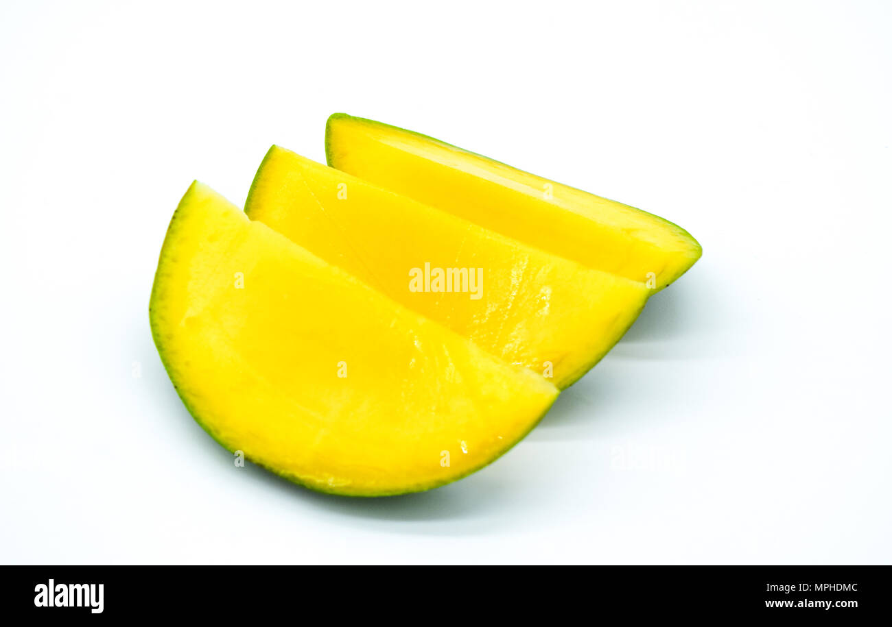 Pieces slices Cut Out Stock Images & Pictures - Alamy