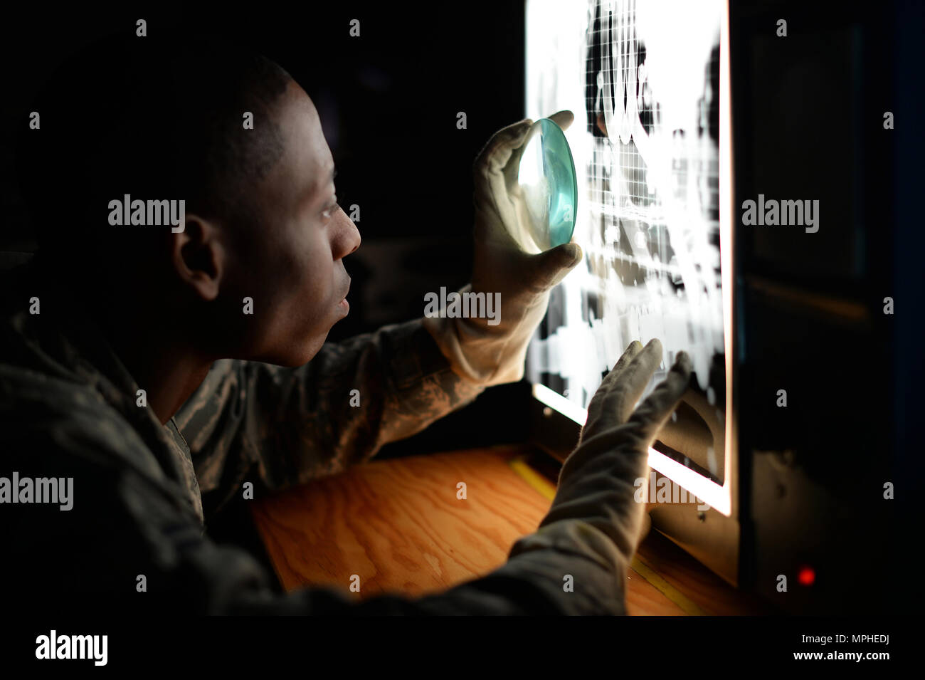 A 48th Equipment Maintenance Squadron nondestructive inspection ...