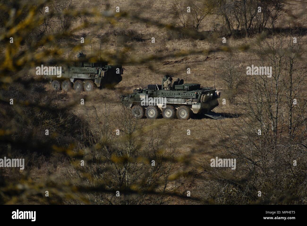 U.S. Troopers assigned to U.S. 4th Squadron, 2nd Cavalry Regiment ...
