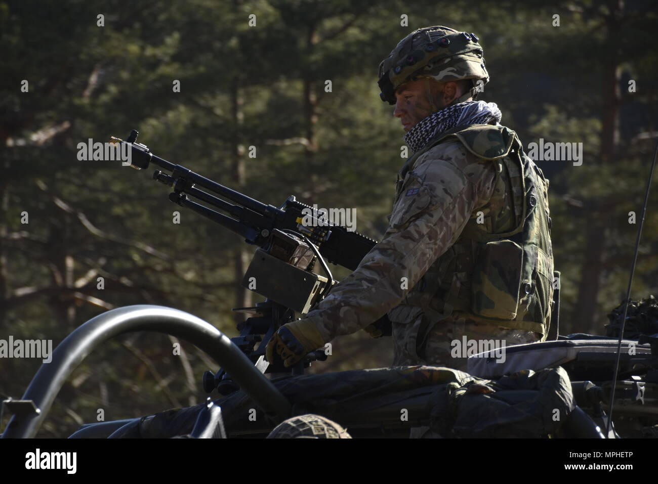 Mobility weapon mounted installation kit hi-res stock photography and ...