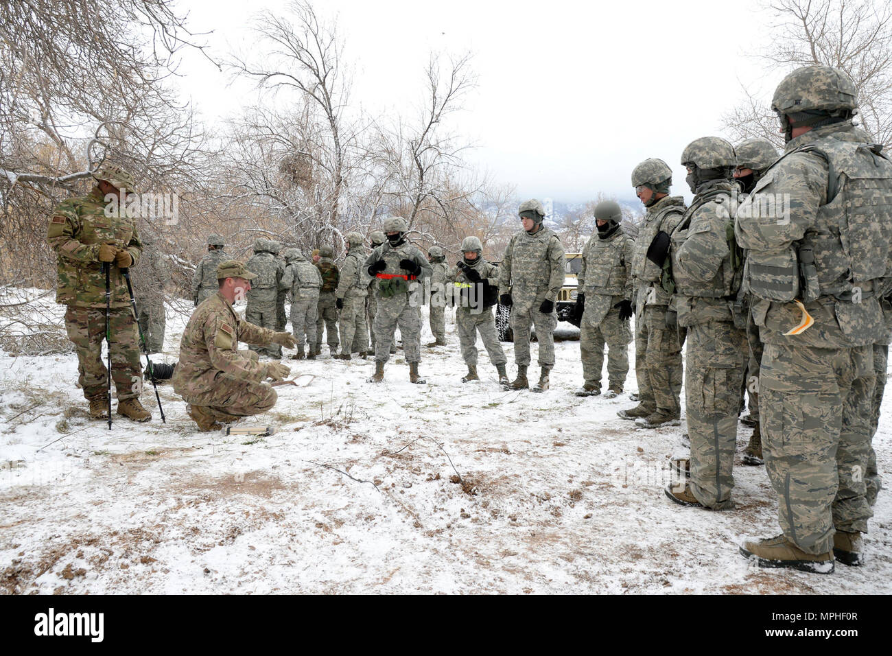 729 Air Control Squadron airmen receive (ground sign awareness ...
