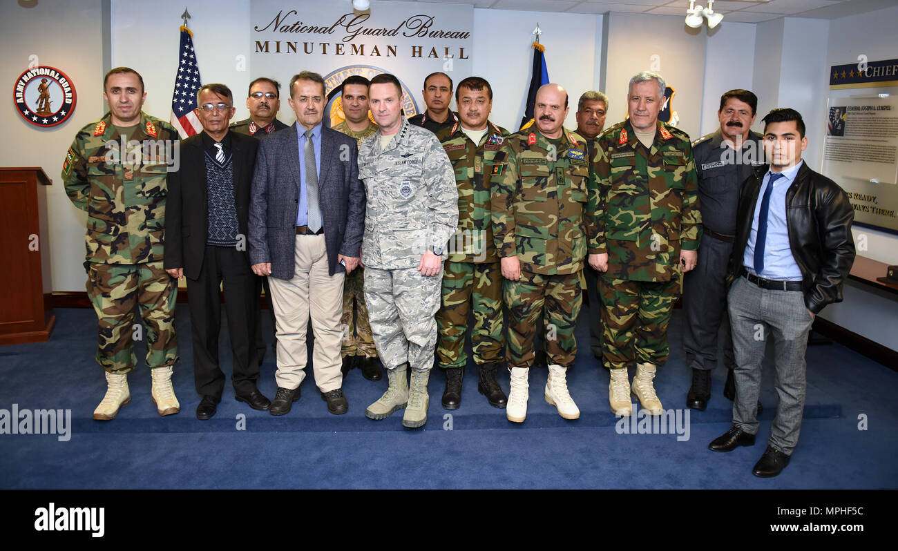 Air Force Gen. Joseph Lengyel, chief, National Guard Bureau, welcomes ...
