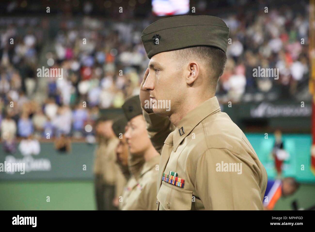 Capt. Christopher Rock, data training platoon commander, Marine Corps ...