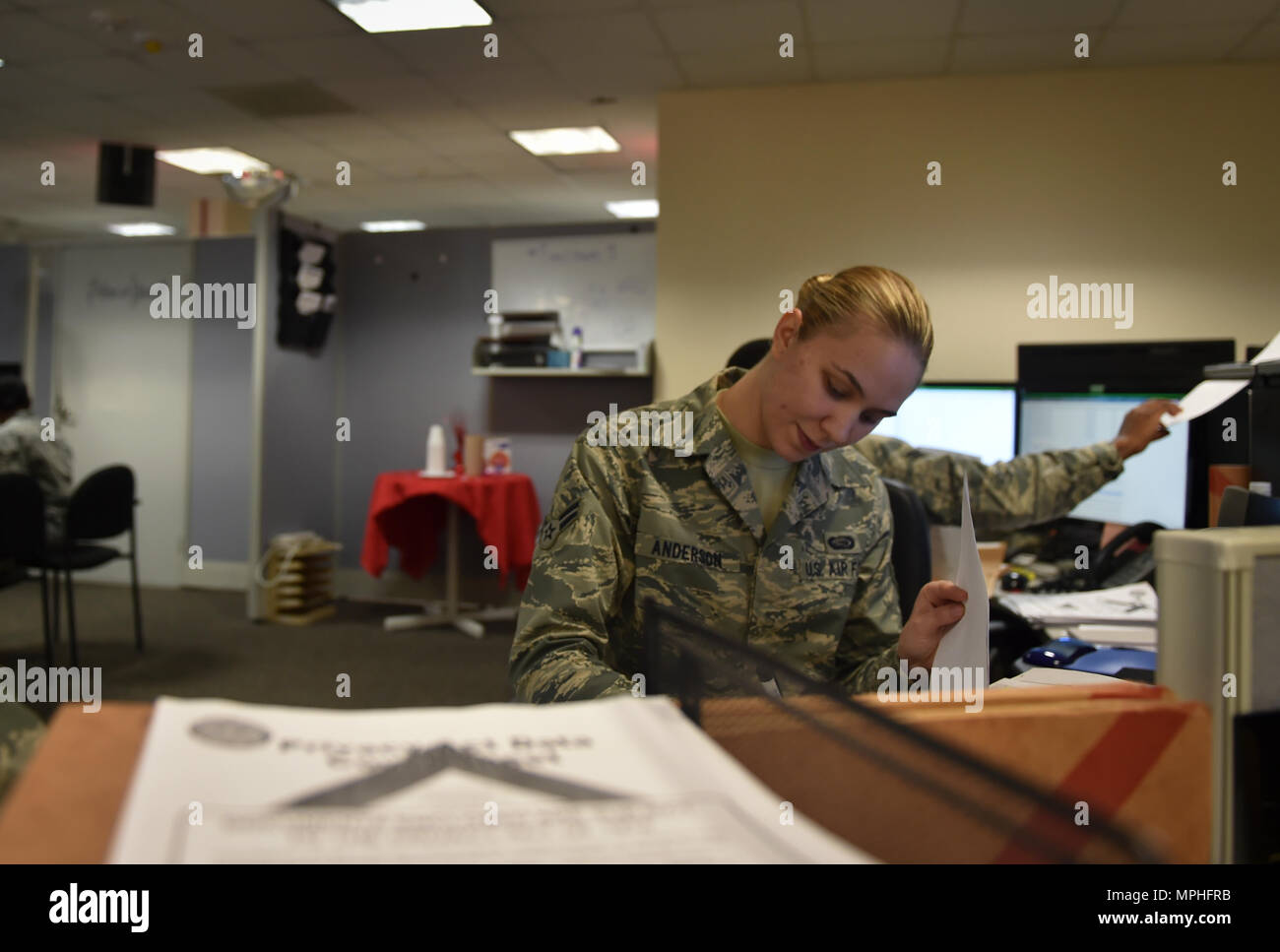 Air Commandos with the 1st Special Operations Force Support Squadron ...