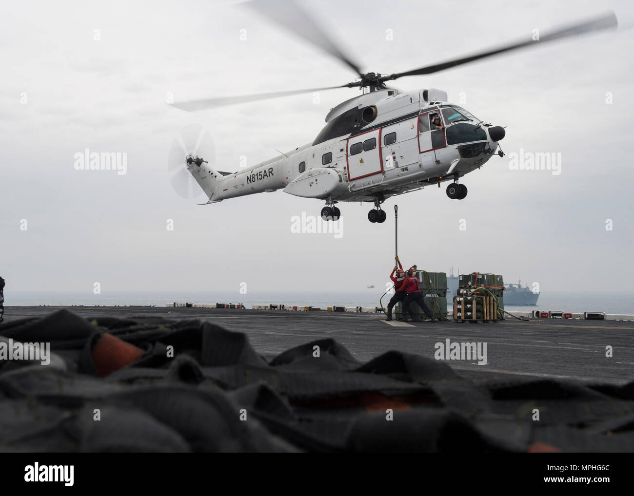 U.S. 5TH FLEET AREA OF OPERATIONS (March 11, 2017) Aviation Ordnanceman ...