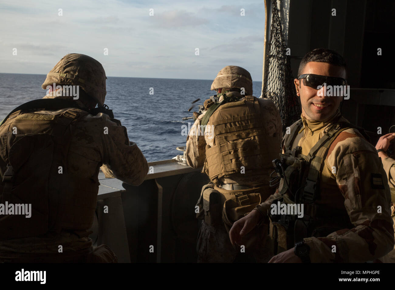 U.S. Marines assigned to Black Sea Rotational Force receive instruction ...