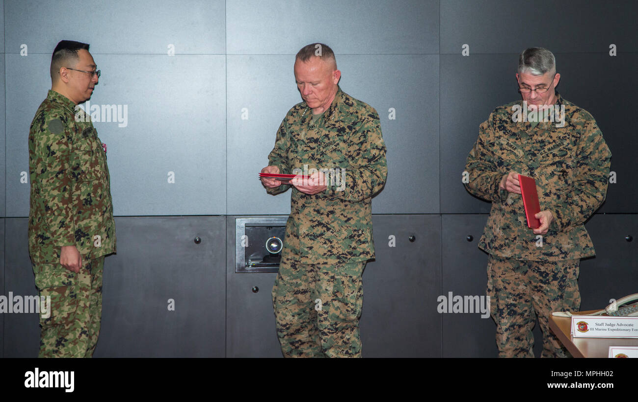 U.S. Marine Lt. Gen. Lawrence D. Nicholson, Commanding General, III ...