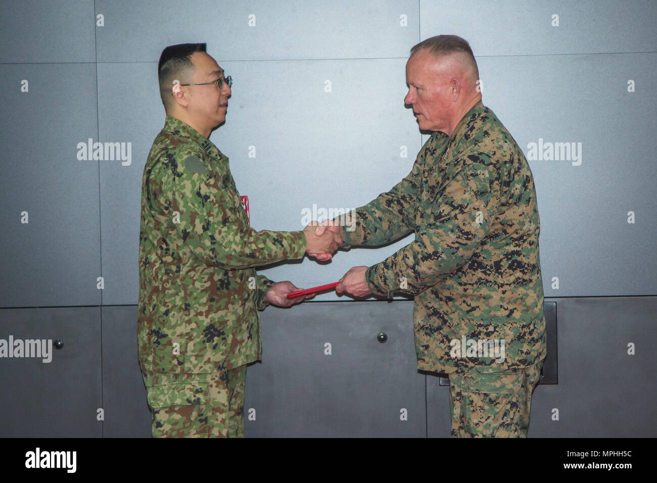 U.S. Marine Lt. Gen. Lawrence D. Nicholson, Commanding General, III ...