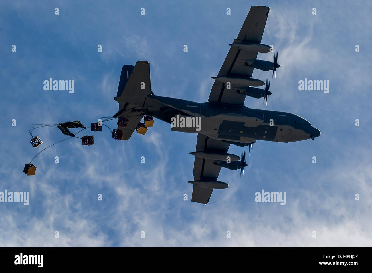 An MC-130J, from the 9th Special Operation Squadron, Cannon Air Force ...