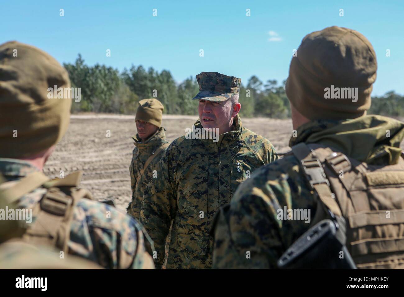 U.S. Marine Corps Lt. Gen. John E. Wissler, Commander, U.S. Marine ...
