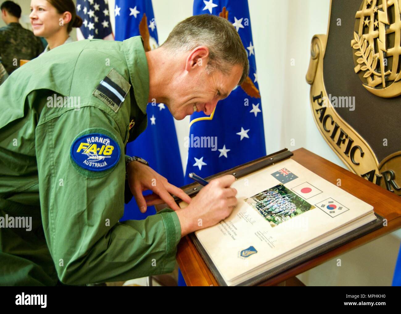 Royal Australian Air Force Air Cdre Robert Chipman, General Planning ...