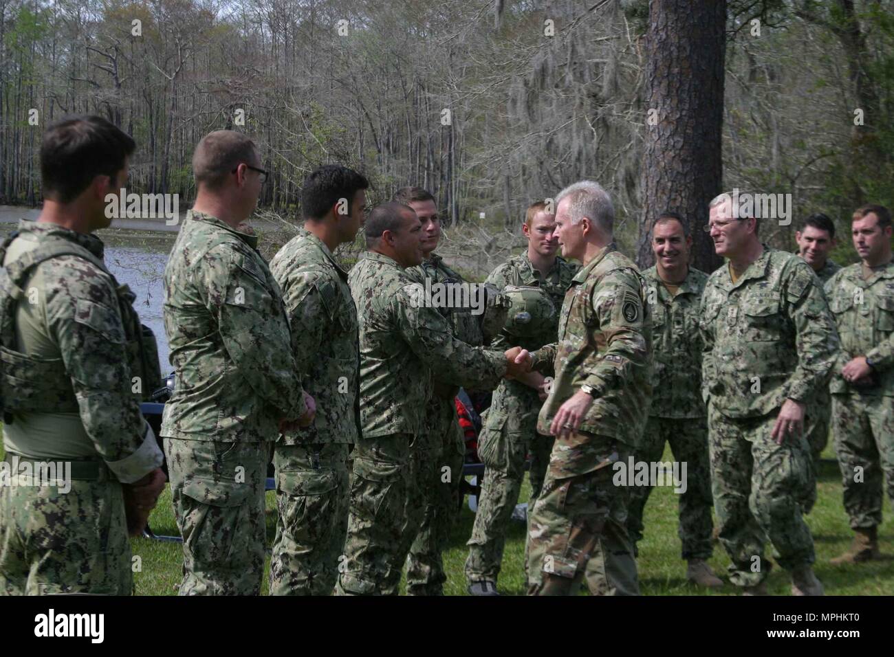 Commander Of Naval Special Warfare Command High Resolution Stock ...