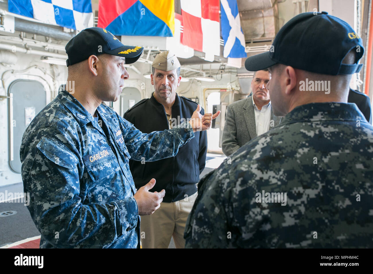 170307-N-RP435-017 SAN DIEGO (Mar. 7, 2017) Capt. Andrew F. Carlson ...
