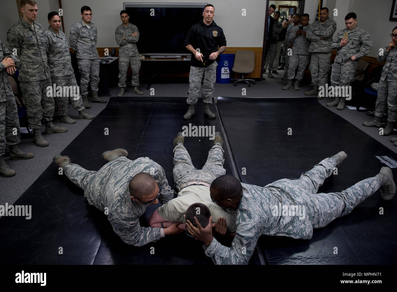 Less lethal weapons hi-res stock photography and images - Alamy