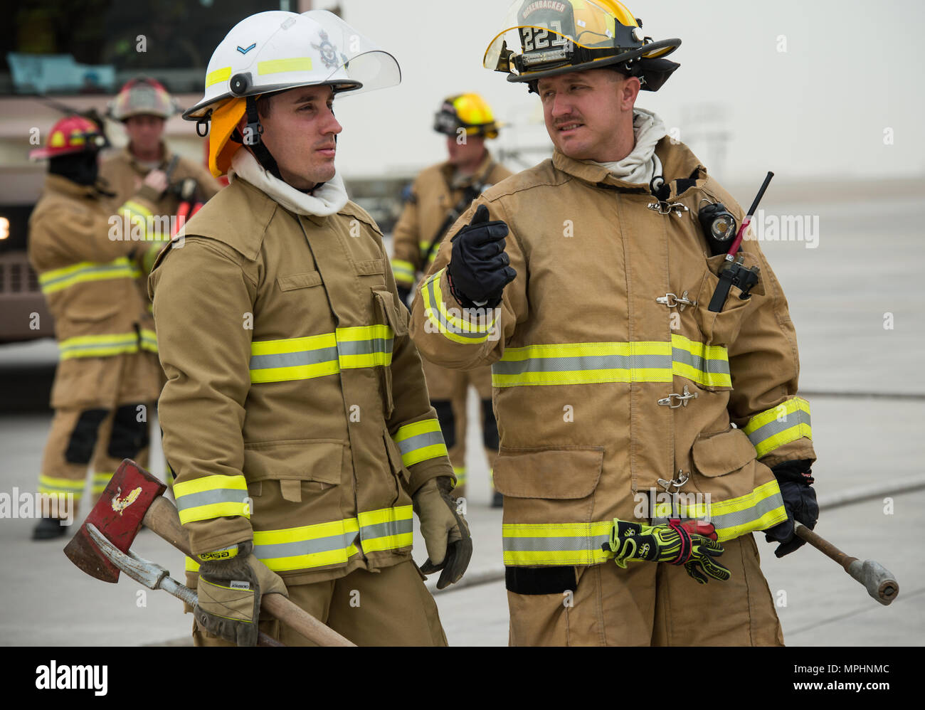 A U.S. Air Force 380th Expeditionary Civil Engineer Squadron ...