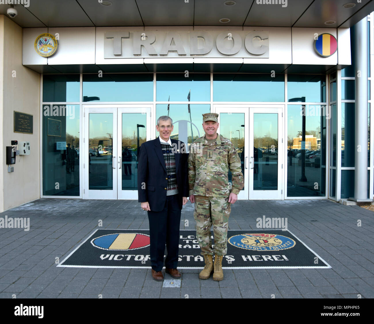 Gen. David Perkins, commanding general of the U.S. Army Training and ...