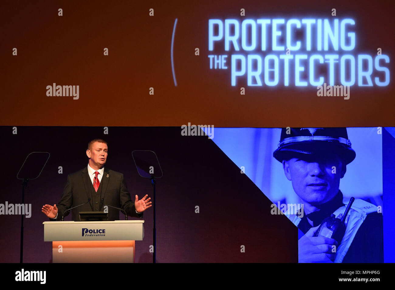 Chair of the Police Federation of England and Wales Calum Macleod ...
