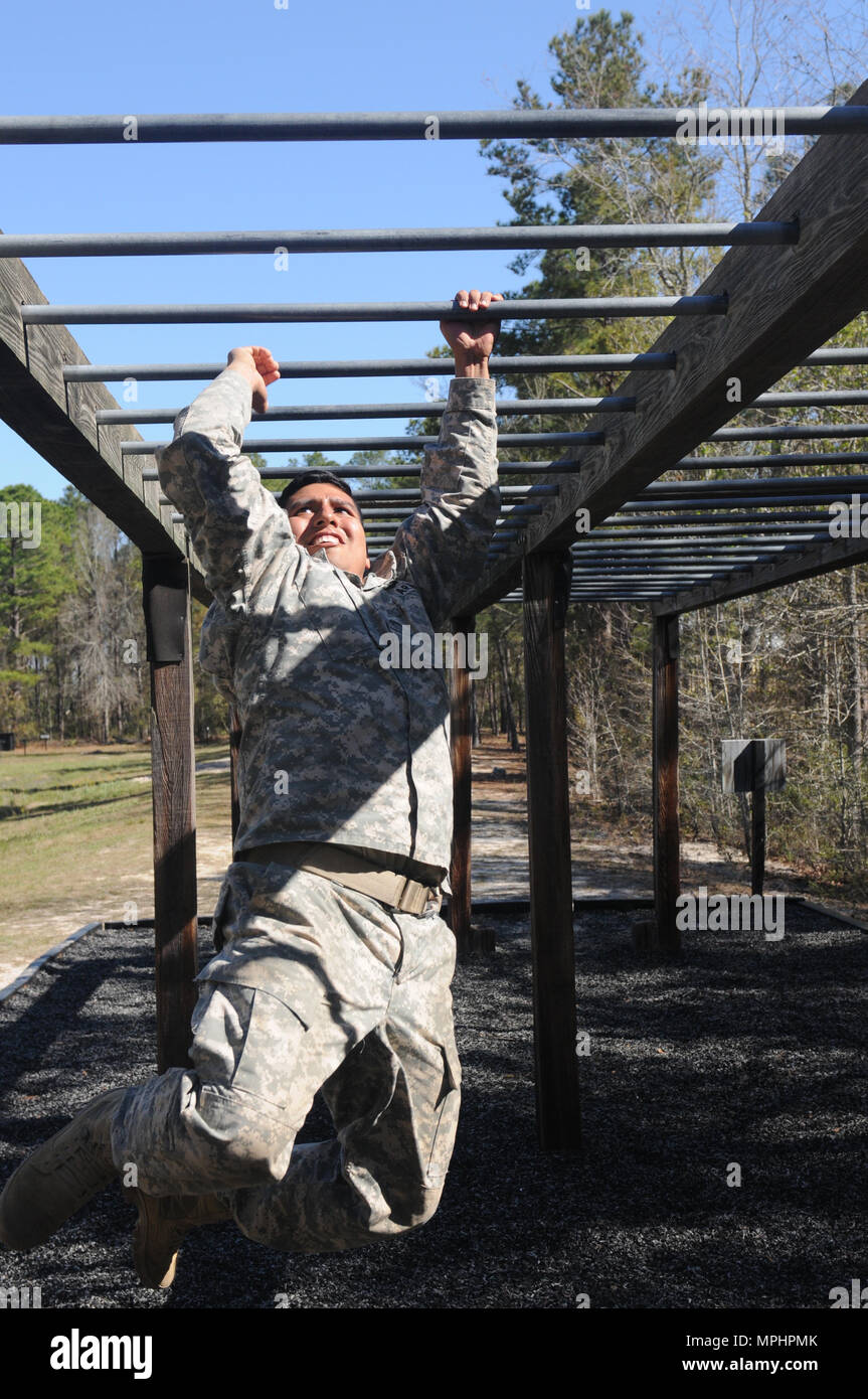 OBSTACLE COURSE, Fort Stewart, Ga., March 9, 2017 – Georgia Army ...