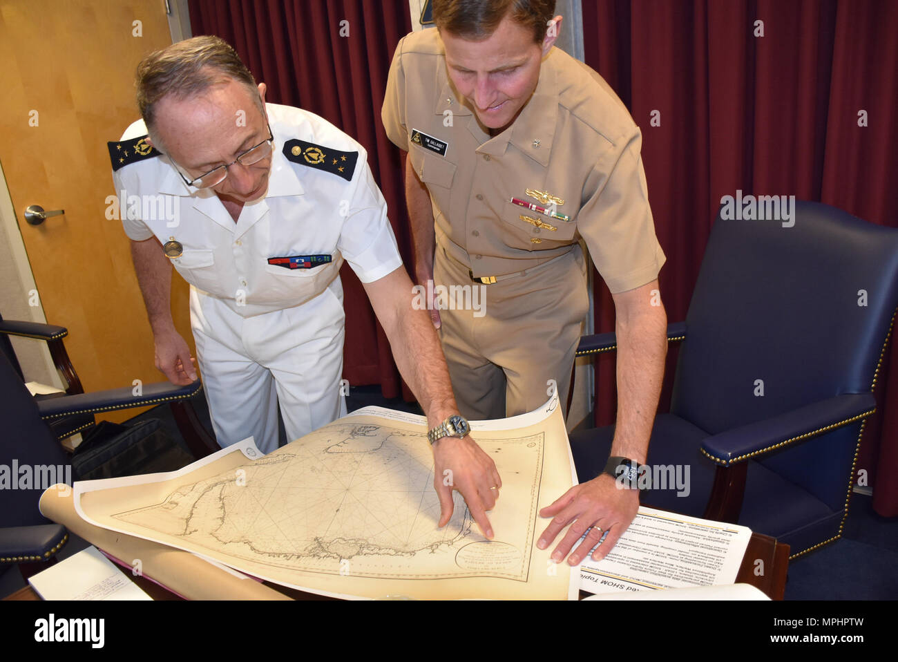 170316-N-HN356-002 STENNIS SPACE CENTER, Miss. Vice Adm. Bruno Frachon ...