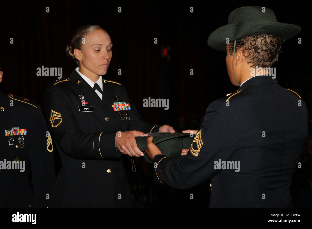 Female drill sergeant hi-res stock photography and images - Alamy