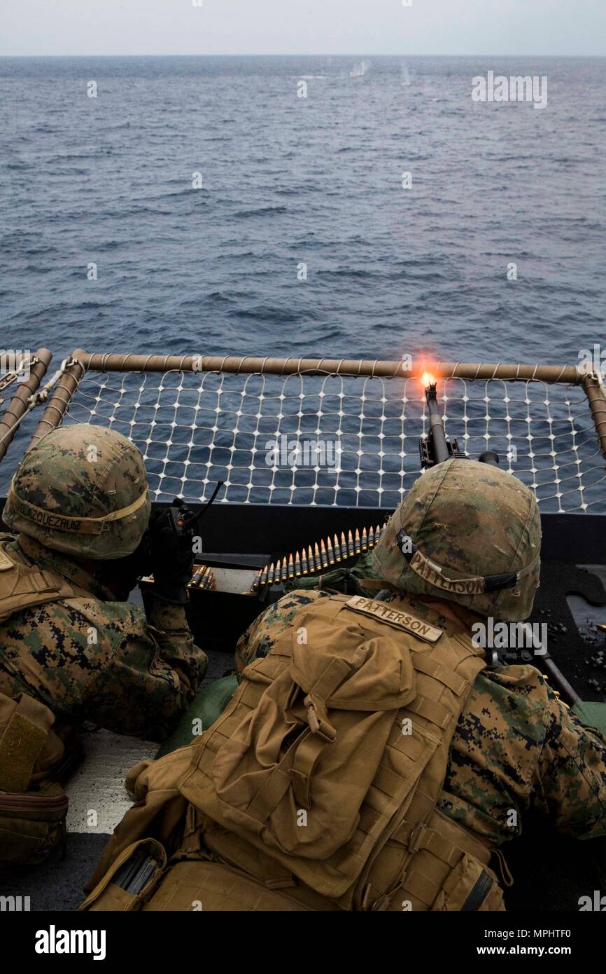 Lance Cpl. Dakota Patterson, a machine gunner with Echo Co., Battalion ...