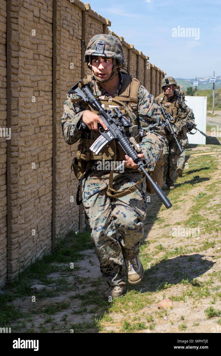 U.S. Marine Corps Cpl. Edgardo Gonzalez, rifleman, 3rd Battalion, 5th ...