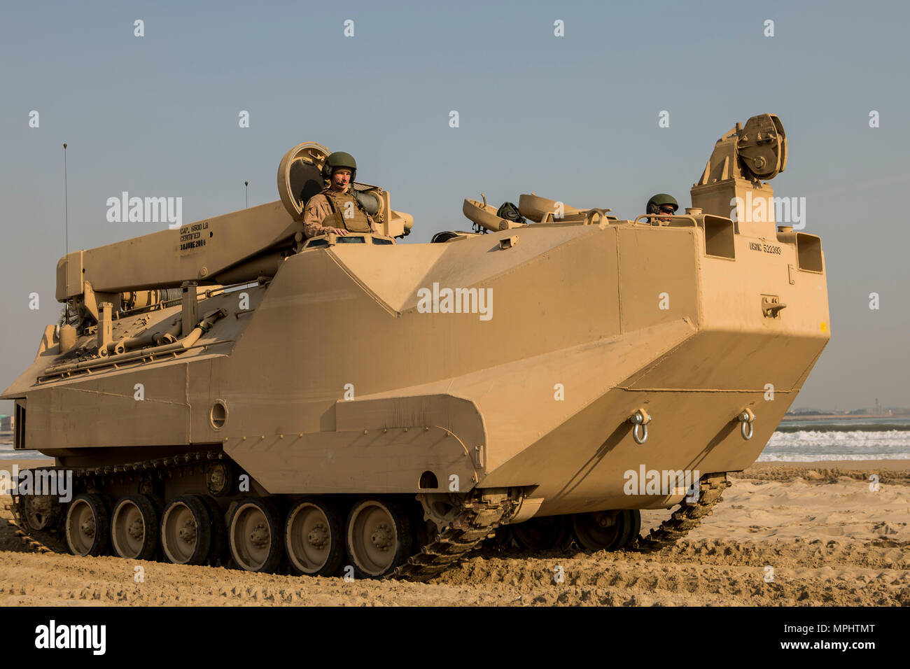 U.S. Marines with Combat Assault Battalion, GS Platoon, 4th Amphibious ...