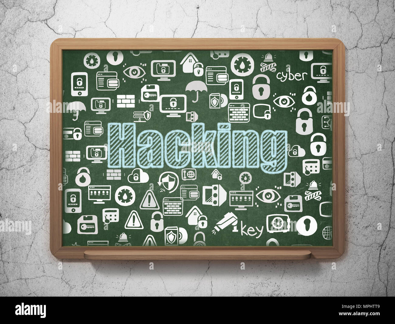 Hacking concept icons hi-res stock photography and images - Alamy