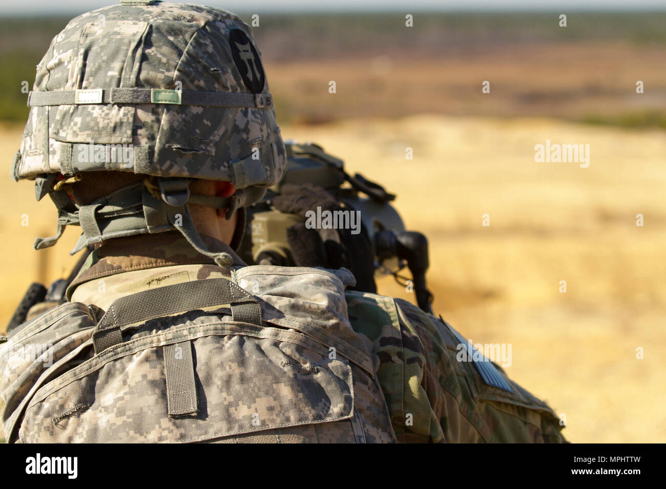 A U.S. Army Fire Controls Specialist with the 101st Airborne Division ...