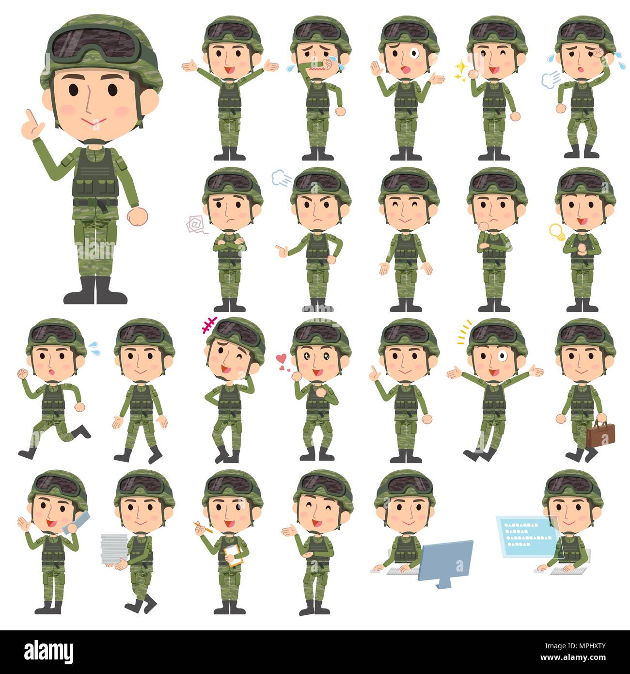 Camouflage illustrations hi-res stock photography and images - Alamy