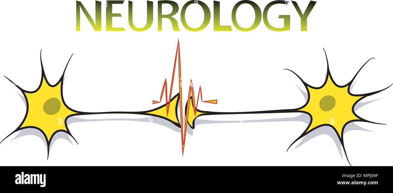 illustration of neurons, neuroscience logo. symbol, icon Stock Vector ...