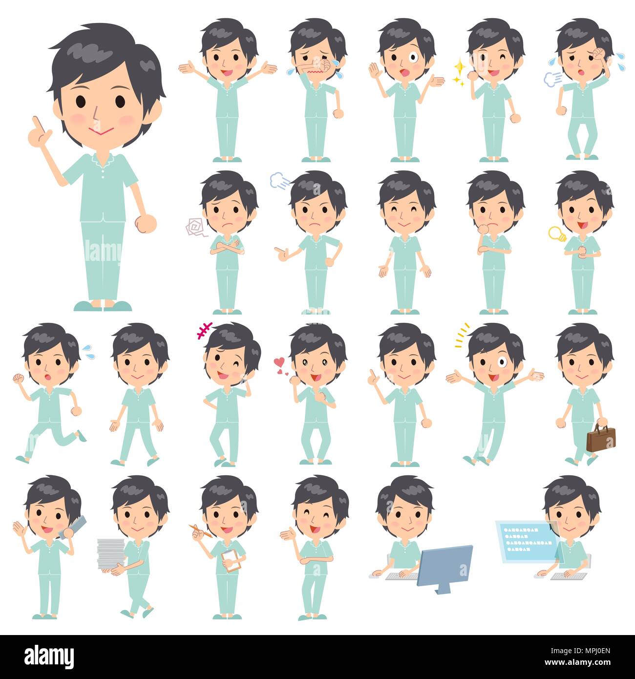 Angry patient Stock Vector Images - Alamy