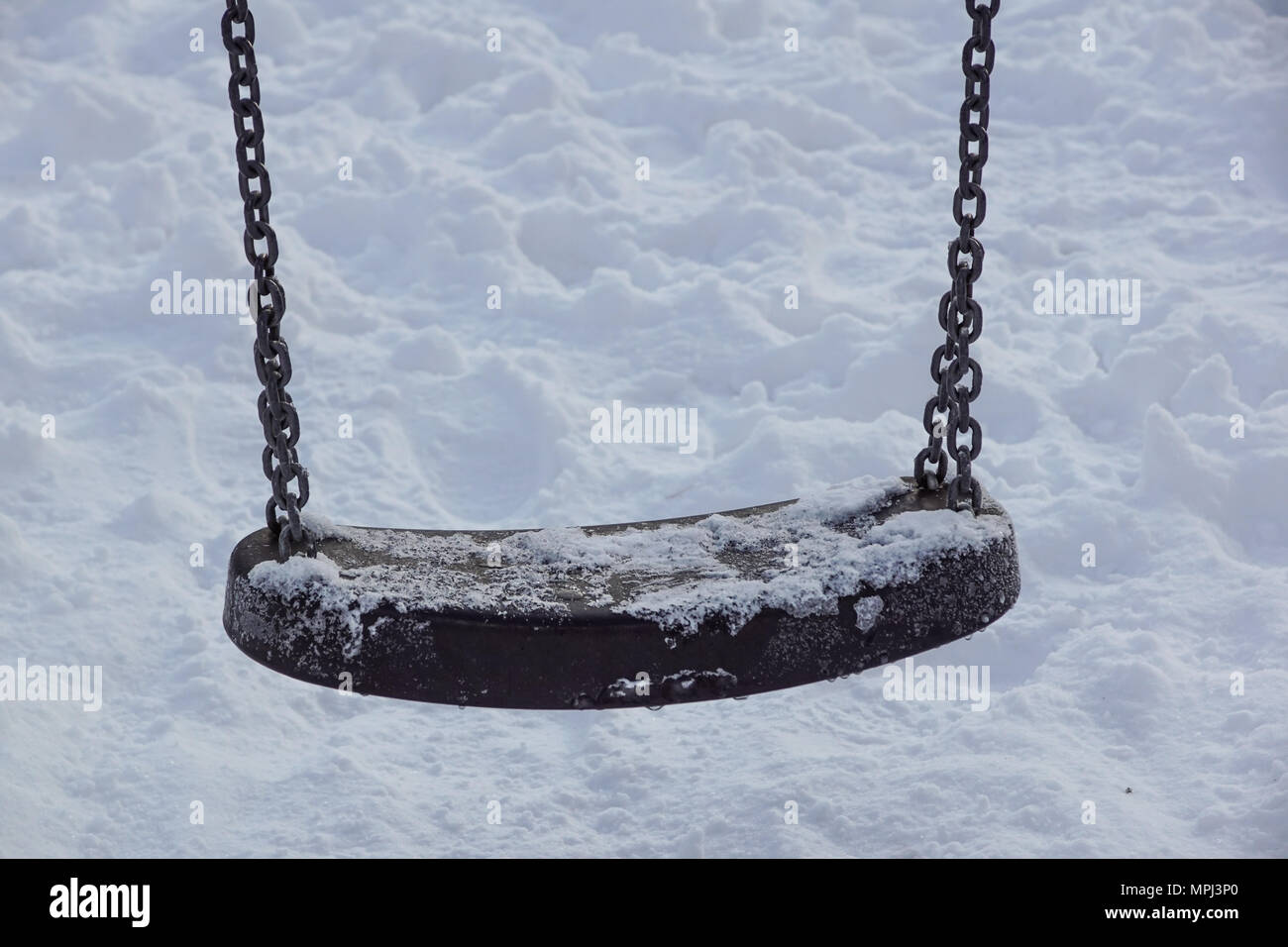Empty swing black and white hi-res stock photography and images - Alamy