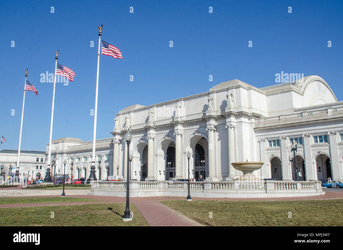 Union station dc exterior hi-res stock photography and images - Alamy